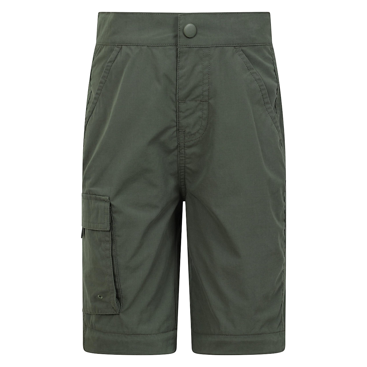 Mountain Warehouse Active Kids Zip Off Hiking Pants - Boys & Girls Khaki 9-10 Years