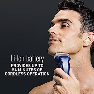 Panasonic Es-rt37-s Arc3 Electric Shaver 3-Blade Cordless Razor with Wet Dry Convenience for Men, 6.6 Ounce