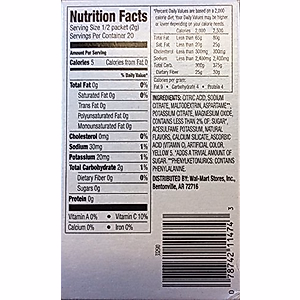 Great Value: Lemonade Drink Mix, 1.41 Oz (Pack of 4)