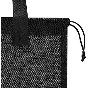Nylon Mesh Laundry Bags with Handles and Drawstring - 18 x 24 Inch - Set of 2