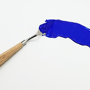 Mont Marte Studio Palette Knife Set, 5 Piece. Selection of Different Sizes and Styles of Stainless Steel Palette Knives.