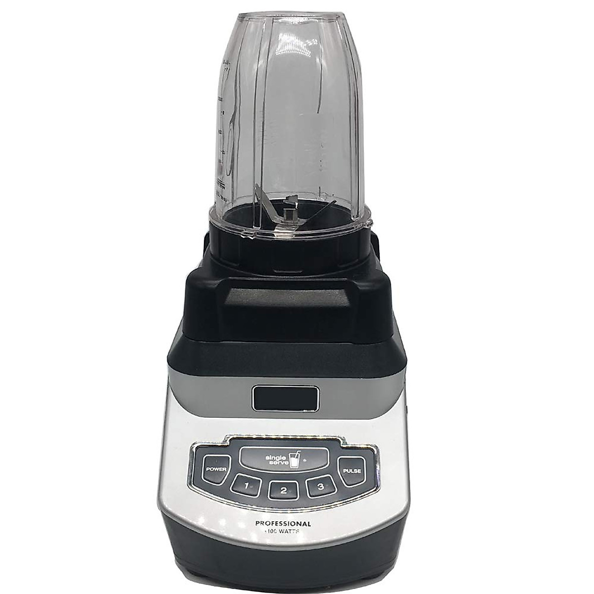 Replacement milling flat Blades Attachment with 2 * 18oz cup with spout lid Compatible with Ninja Professional 72oz Countertop Blender BL610 30/BL610 BRN 30/BL611C/CO610B/CO650B