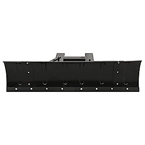 vidaXL Snow Plough for Forklift 59.1"x15" Black