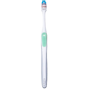 Oral-B Gum Care Extra Soft Toothbrush for Sensitive Teeth and Gums, Compact Small Head, (Colors Vary) - Pack of 1