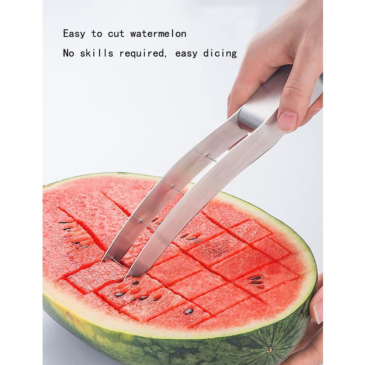 Watermelon Slicer, Watermelon Cutter, Melon Cutter Tool, Watermelon Cutting tool Stainless Steel Fruit Cutter