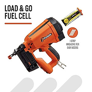 Paslode, Cordless Brad Nailer, 918100, 18 Gauge, Battery and Fuel Cell Powered, No Compressor Needed