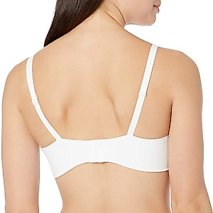 Warner's Women's Benefits Allover-Smoothing Bliss Wireless Lightly Lined Convertible Comfort Bra RM1011W, Classic White, 40B