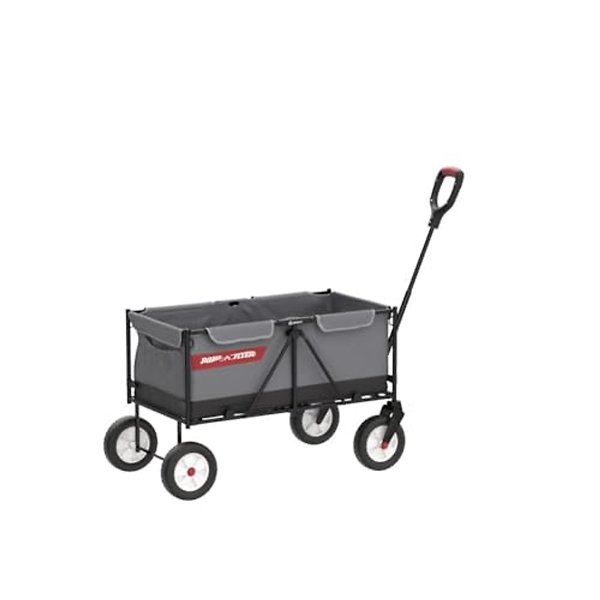 Radio Flyer The Beast EZ Fold Maximum Capacity Heavy-Duty Kid & Cargo Wagon, Collapsible Wagon for Ages 1.5-6 Gray