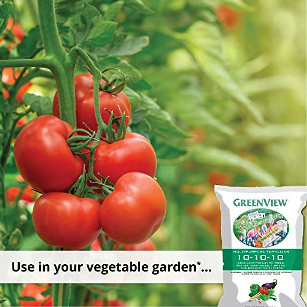 GreenView 2129872 Multi-Purpose Fertilizer, 33 lb bag - NPK 10-10-10