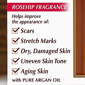 Palmer's Cocoa Butter Formula Skin Therapy Moisturizing Body Oil for Scars & Stretch Marks, Deep Body Moisturizer for Dry, Damaged Skin or Uneven Skin Tone, Rosehip Oil with Vitamin E, 5.1 Ounces