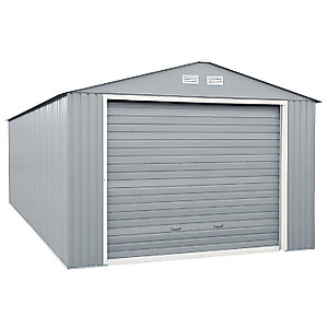 DuraMax 50952 Imperial Galvanized Steel Garage, 12-1/16'W x 19-13/16'D x 8-1/2'H, Lot of 1