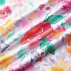 MYQFF Gymnastics Leotards for Girls Dance Tumbling Unitards Biketards Unicorn Hotpink 3t 4t