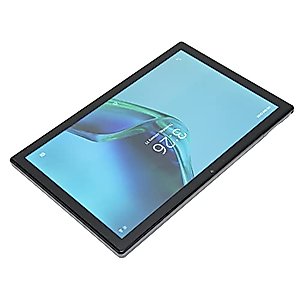 VINGVO 10 Inch Tablet 2.4G 5G Dual Band 100-240V Call Support 6GB 256GB Elderly Gaming Tablet for Android 11 for Study (Grey)
