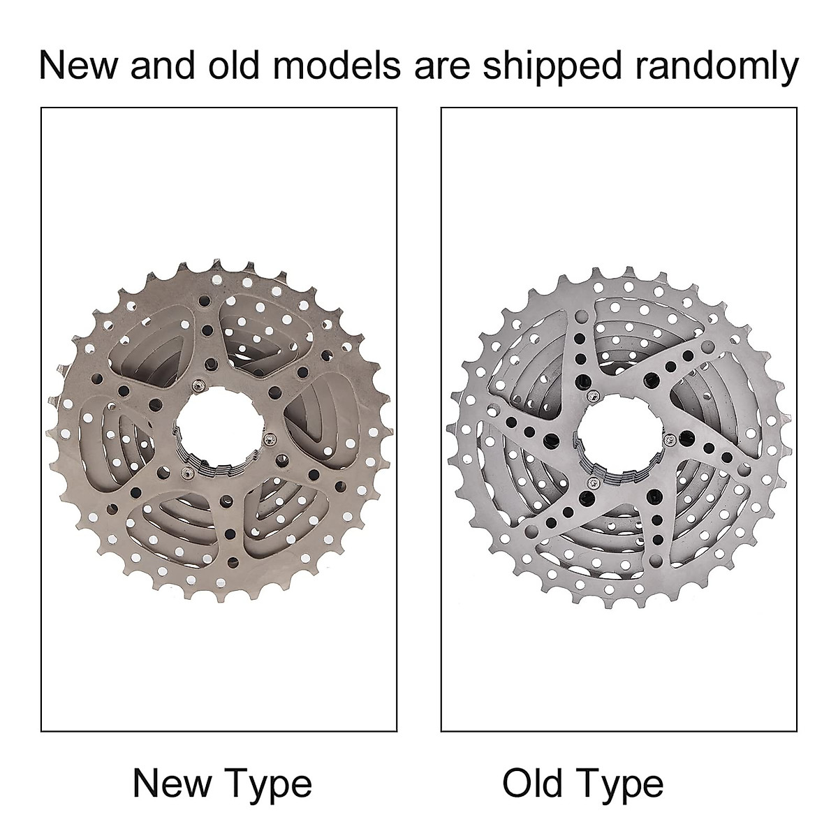 Bike Freewheel Set Steel 8 Speed 11 32T Cassette Replacement Accessory for Mountain Bikes