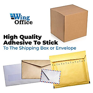 Pro Office Shipping Labels for Printers - Premium 600 Self Adhesive - Laser and Ink Jet Printers, White, Made in USA, 3.33 x 4 Inches, Pack of 600, Same Size As 8164 and More