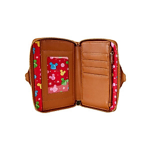 Loungefly Disney Mickey & Friends Gingerbread House Zip Wallet Disney Standard