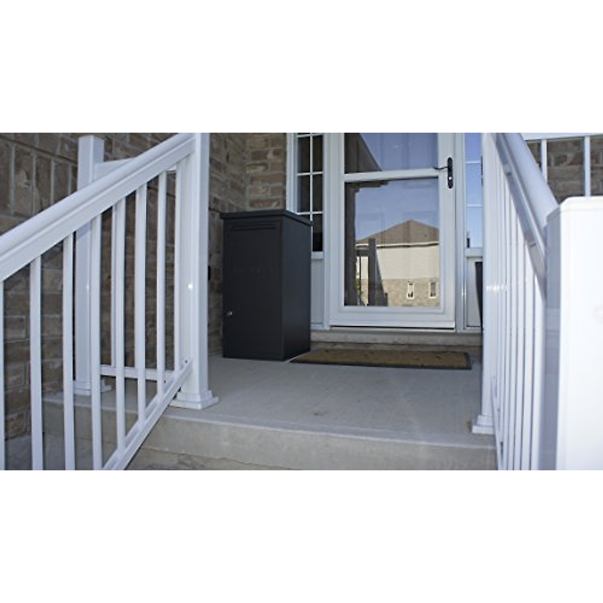 RTS Home Accents Parcelwirx Secure Package Delivery Box Locker, Graphite