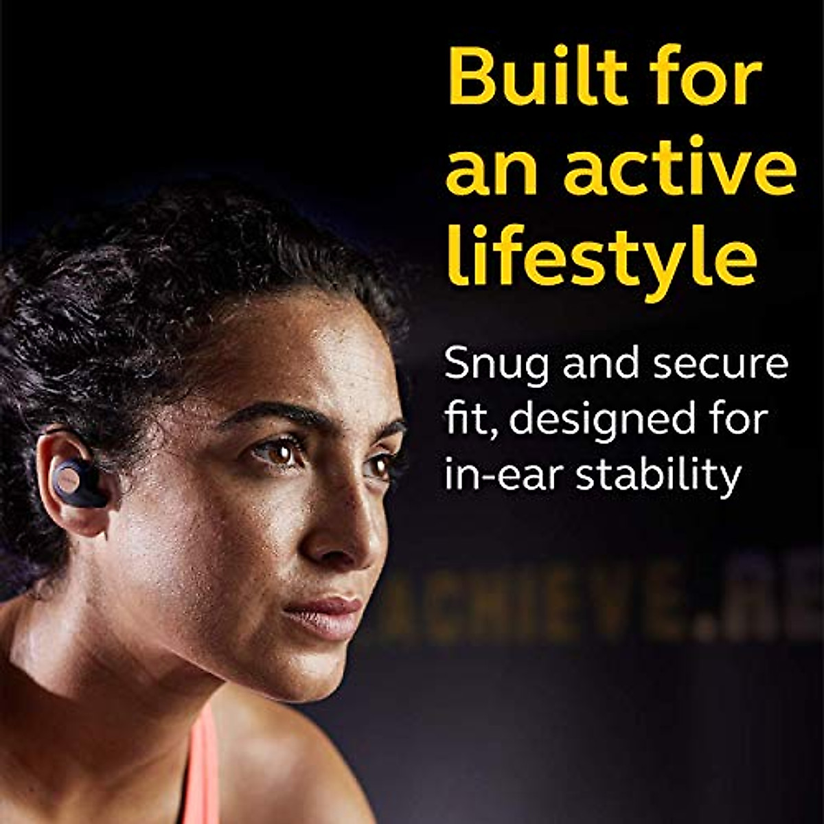 Jabra Elite Active 65t Earbuds – True Wireless Earbuds with Charging Case, Bluetooth Earbuds with a Secure Fit and Superior Sound, Long Battery Life and More (Renewed) (Titanium Black)
