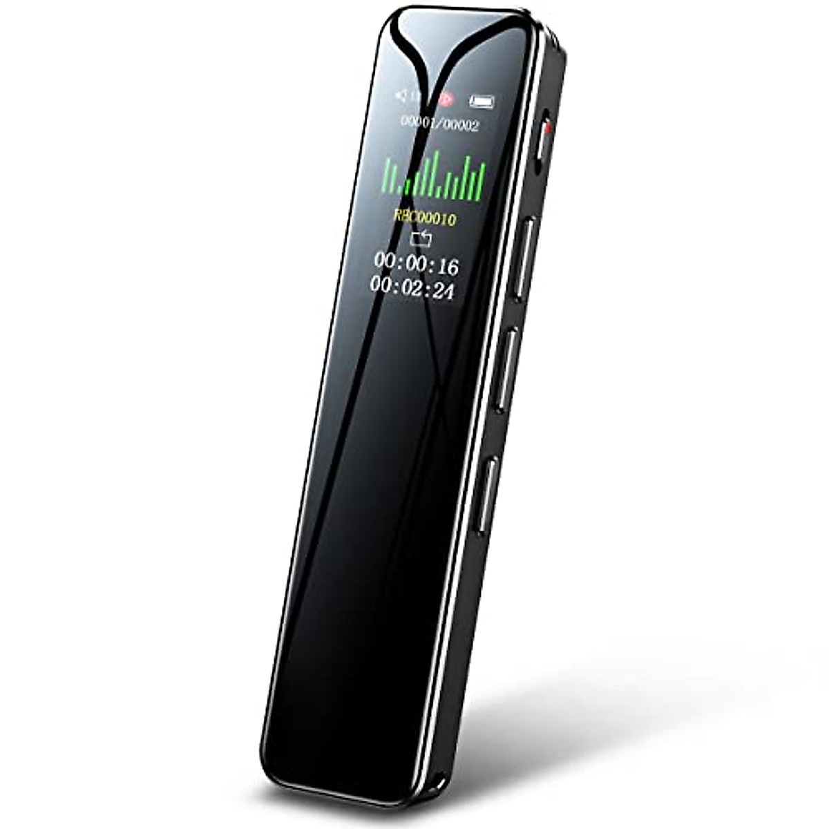 64GB Digital Voice Recorder,Fillman Voice Activated Recorder,Small Tape Recorder with Speaker, Voice Recorder for Lecture,Meetings,Class,HD Audio Dictaphone,Intelligent Noise Reduction,MP3 Player