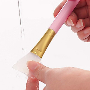 Cuttte 4pcs Silicone Face Mask Applicators, Flexible Facial Mud Masks Applicator, Hairless Moisturizers Tools, Soft Facial Brushes for Mud, Clay, Charcoal