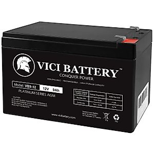 VICI Battery 12V 9AH Replacement Battery for APC/UPS Battery RBC110 RBC24 RBC17 Brand Product