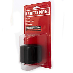 CRAFTSMAN CMXGZAM201009 Current B&S 492392s Oil Filter, Black