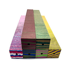 Rod Building EVA Foam Block Tiger Stripe 18" x 2" x2" x3/8"