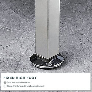 taimowei Wash Station Portable Bathroom/Warehouse/Kitchen Sink Mop Service Basin with Drain Button and Faucet Slop Sink