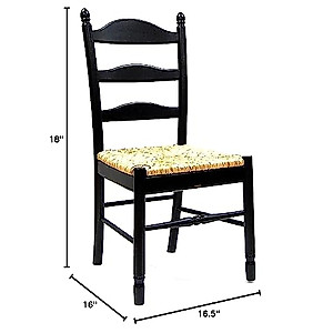 Carolina Classic Vera Chair, Antique Black