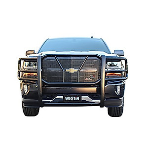 Westin 57-1175 Black HDX Grille Guard fits 2003-2007 Silverado 1500 (2007 Classic only)