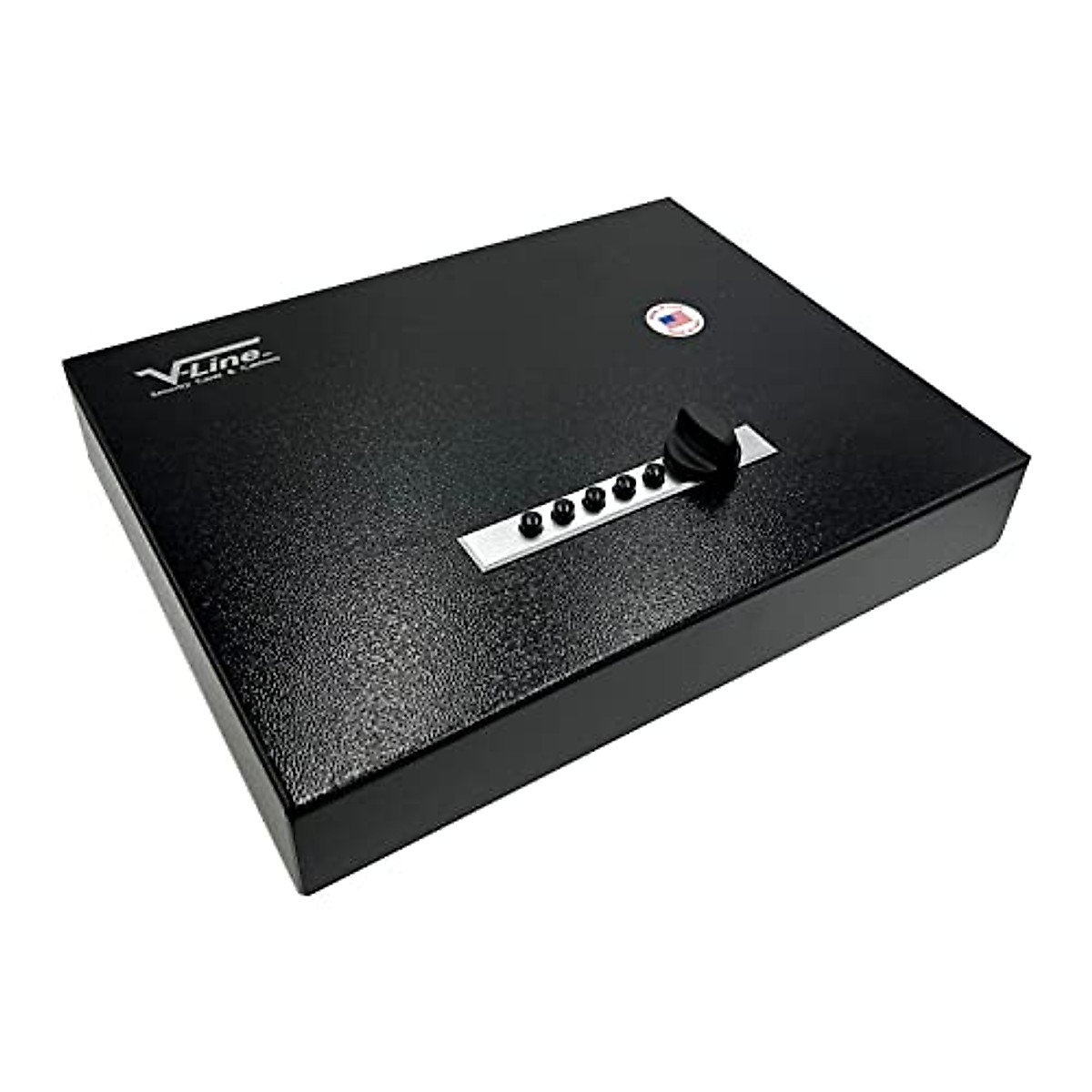 V-Line Ind. Top Draw XD Quick Access Pistol Safe, Black