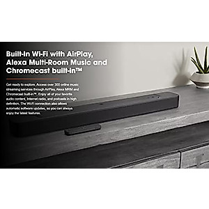 JBL BAR-300 5.0ch Soundbar with MultiBeam Sound and Dolby Atmos with an Additional 1 Year Coverage by Epic Protect (2023)