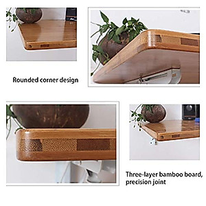 MTYLX Table,Desk,Wall Mounted Bar Dining Table,Foldable Computer Desk Learning Table,Wall-Mounted Study Desk,Size Optional,6040Cm,6040Cm