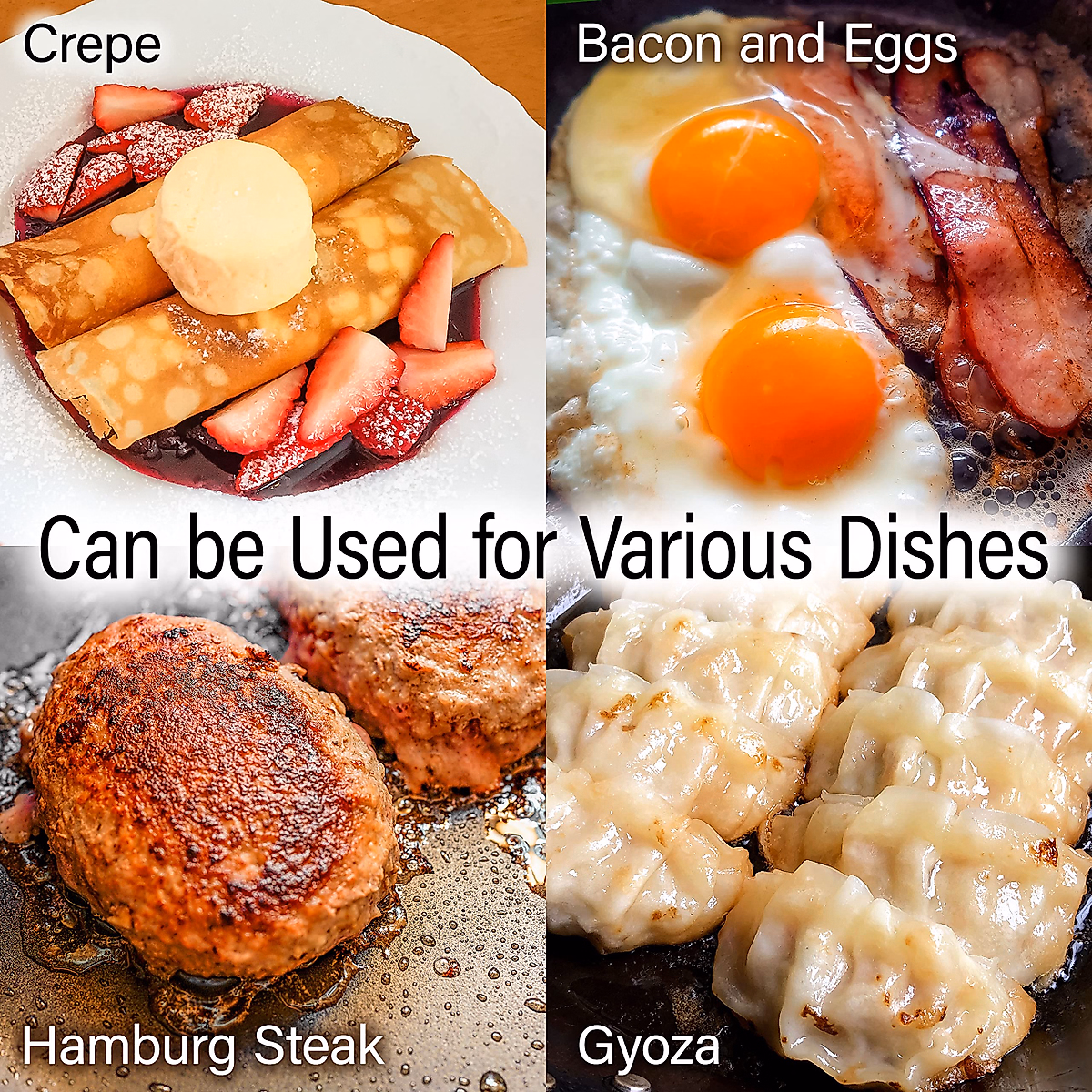 Japanese Iron Tamagoyaki Omelette Pan, Egg Pan Skillet, Light and easy to use,PFOA Free,Made in Japan【YAMASAN】