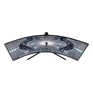 SAMSUNG 49-inch Odyssey G9 - QHD, 240hz, 1000R Curved Gaming Monitor, 1ms, NVIDIA G-SYNC & FreeSync, QLED (LC49G95TSSNXZA) (Renewed)