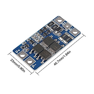 UMLIFE 5PCS 2S 10A 18650 BMS Lithium PCB Protection Boards 8.4V 7.4V 8.4V-9V for Li-ion Lipo Battery Cell Pack with Balance Function