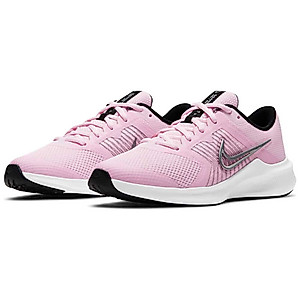 Nike Training Gymnastics Shoe, Pink Foam MTLC Silver Black White, 6 US Unisex Big Kid