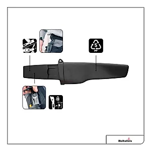 Hultafors Craftsmans Knife HVK BIO with Holster