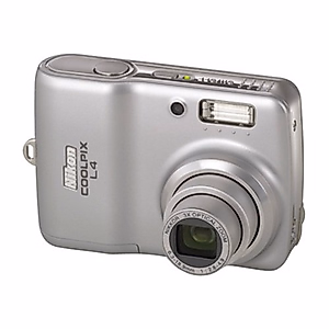 Nikon Coolpix L4 4MP Digital Camera with 3x Optical Zoom