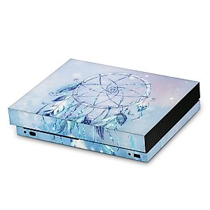 Head Case Designs Officially Licensed Simone Gatterwe Blue Dreamcatcher Art Mix Vinyl Sticker Gaming Skin Decal Cover Compatible with Xbox One X Console
