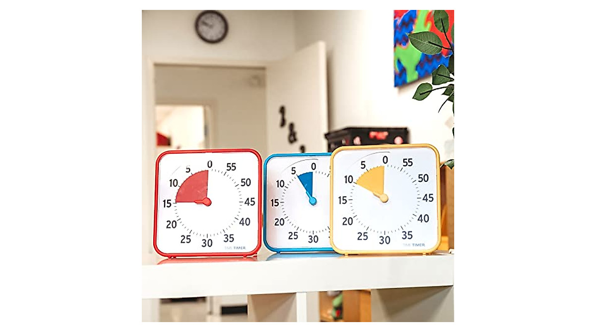 Time Timer 8 Inch Classroom Set - Visual Timer for Kids