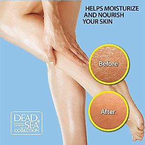 Dead Sea Collection Body Oil Collagen - Anti-Aging, Skin Elasticity, Vitamin E Moisturizing Oil for Dry Skin & Face -Revitalizing & Nourishing 4 Fl. Oz