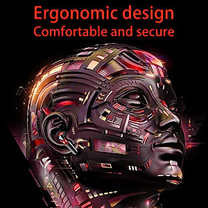 NA# Wireless Bluetooth Digital Display Game Headset - Low Delay in Ear Light Effect Music/Game Mode with Charging Case - Light-Weight Earbuds for Running Outdoor Office Driving Travel Sports