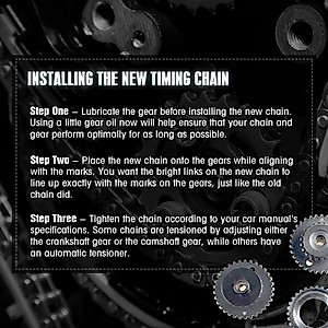 Mango S Compatibleu Engine Timing Chain Kit 9-0753S Chevrolet Buick Pontiac Cadillac Saturn 3.6L 3.0L