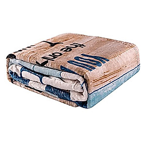 to My Girlfriend Blanket Girlfriend Gifts I Love You Blessing Sweet Sayings Quote Throw Blankets Birthday Gifts for Her Anniversary Soft Blankets for Bed Sofa and Couch 60x50 inch