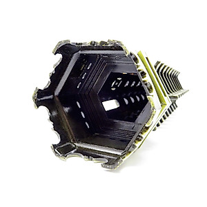 Honbay 1PCS Metal Alloy WenChang Tower Model Statue Feng Shui Decoration Buddhism Temple Decoration Garden Miniature for Office Home Desktop Ornaments (9 Level, 7.1")