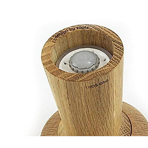 EVA SOLO - Salt & pepper mill oak - Grinder from CrushGrind, 25-year guarantee on the ceramic parts - Oak (High)