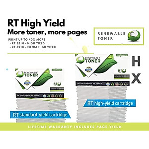 Renewable Toner Compatible Lexmark 521 High Yield Replacement for Lexmark 521X 52D1X00 MS710dn MS811n MS811dn MS811dtn MS812de MS812dn MS812dtn
