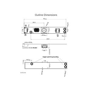 waveshare OV5640 5MP USB Camera Module Auto Focus Camera Webcam Board for Raspberry Pi,Jetson Nano,PC, 68° Field of View 1080P Video Recording,Supports Windows Linux