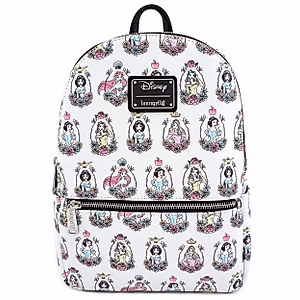 Loungefly Princess Portraits Faux Leather Mini Backpack Standard